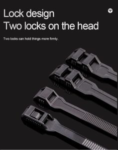 Double Locking Cable Ties - Niuli Electric