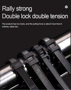 Double Locking Cable Ties - Niuli Electric