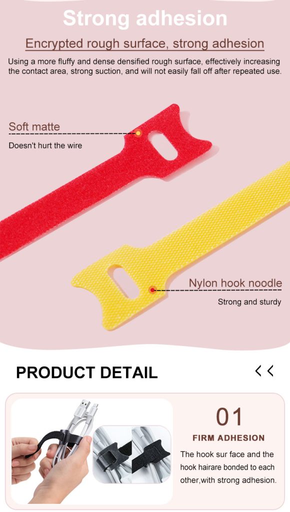 Hook and Loop Cable Ties - Niuli Electric