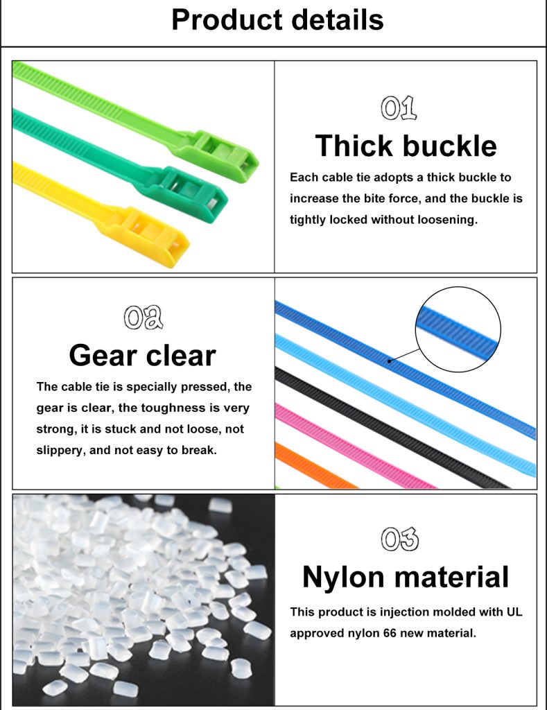 In-line Cable Ties - Niuli Electric