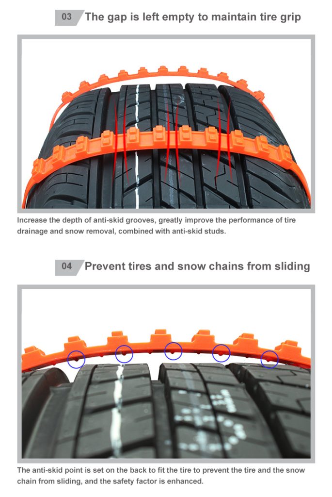Tire Antiskid Cable Ties - Niuli Electric